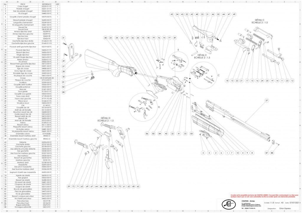 TECHNICAL DOCUMENTATION - Chapuis Armes